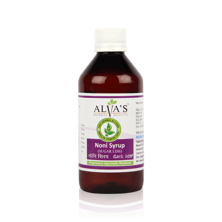 ALVA’S NONI SYRUP – Alvas Herbal Health